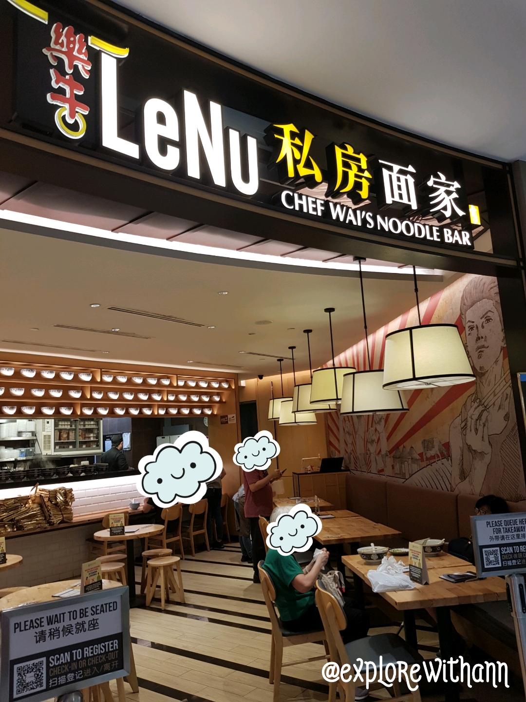 Singapore – LeNu Chef Wai’s Noodle Bar – Explorewithann